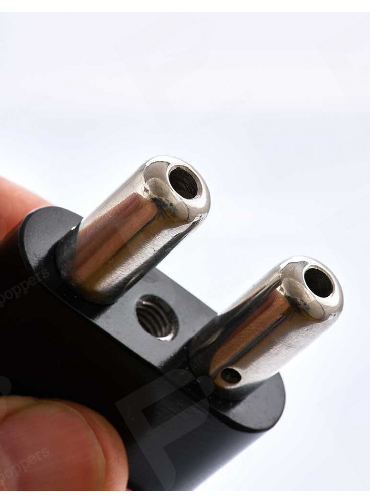 Doppel Inhalator Aus Stahl Für Poppers - Euro Poppers